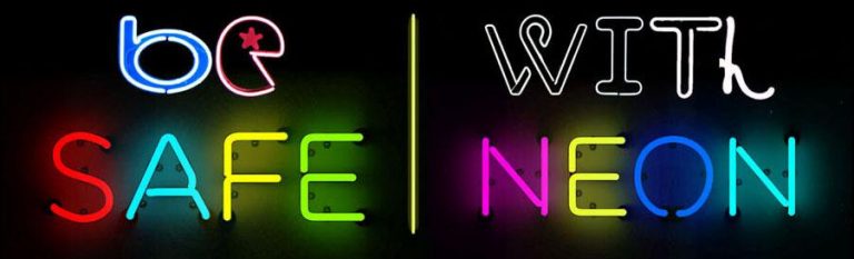 NEON SAFETY GUIDE | Just Neon, neon signage randburg, neon signage ...